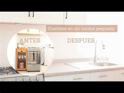 CAMBIOS EN MI COCINA PEQUEÑA LLEGO MI MUEBLE NUEVO YouTube