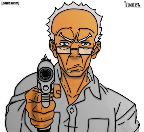Robert Freeman Ver 1 The Boondocks Fan Art By Parallaxdigital On