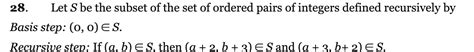 solved 28 let s be the subset of the set of ordered pairs
