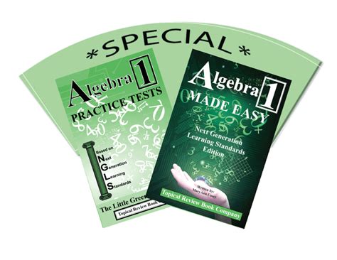 Algebra 1 Combo Pack Algebra 1 Practice Tests Next Generation