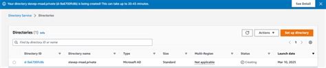 building aws managed microsoft active directory step by step dev