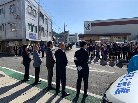 浜田せいじ事務所 いの町の皆様、横山文人県議ご同行いただきありがとうございました。