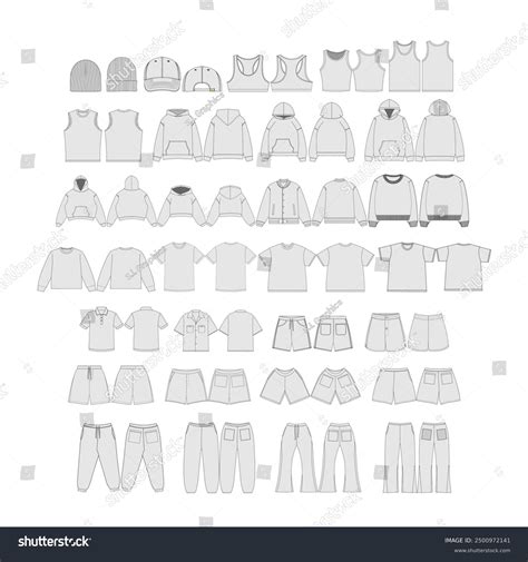 Free Vector Clothing Templates Free Printables Hub