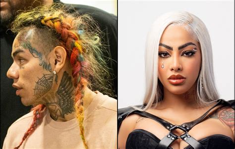 Tekashi 6ix9ine Le Da Agarrón De Retaguardia A Yailin La Más Viral En