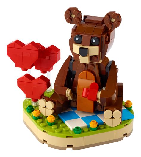 Valentines Brown Bear 40462 Other Buy Online At The Official Lego