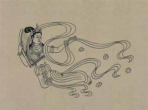 敦煌壁画简笔画儿童 简笔画图片大全 普车都