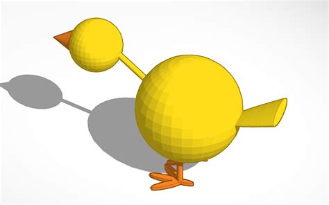 3d Design Duck Tinkercad