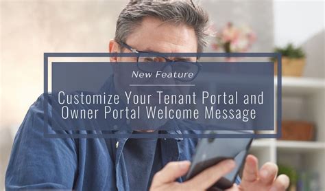 New Feature Customize Your Tenant Portal And Owner Portal Welcome Message
