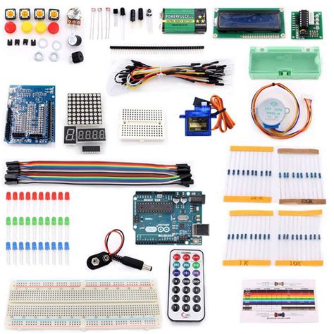 Комплект для обучения датчиков Arduino Uno R3 для разработки робота Diy для монокристаллических
