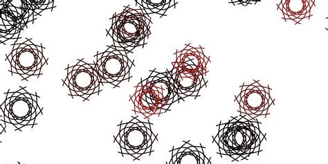 Light Red Vector Pattern With Abstract Shapes 3172755 Vector Art At