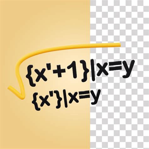 Premium Psd Modulus Formula 3d Icon