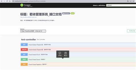 若依前后端分离版本如何使用swagger（五十四） 开发喵星球