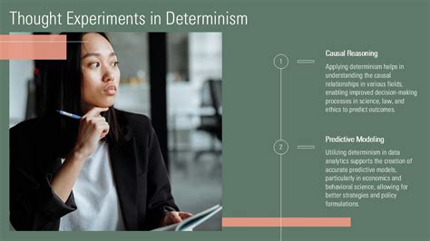 Thought Experiments In Determinism Determinism Philosophy Ppt Demonstration Acp Ppt Sample