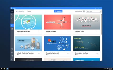 Prezi Desktop File Extensions