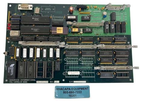 Gasonics Pca Controller Board A89 005 01 Rev B Pcb 10201 D In Goleta