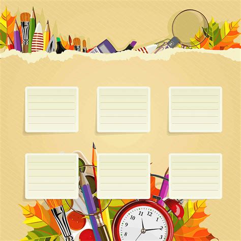 Class Schedule Clip Art Clip Art Class Schedule Classroom Clip