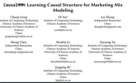 Causalmmm Learning Causal Structure For Marketing Mix Modeling 📘 What