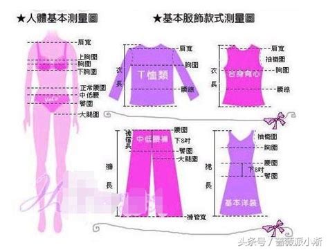 衣服尺碼對照表太全了很實用 每日頭條
