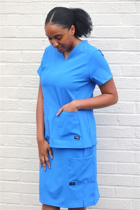 Royal Blue Scrub Set Medical Scrubs Outfit Scrub Skirts Scrubs Dress