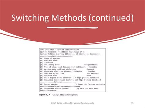 basic switch and switch configuration pptx