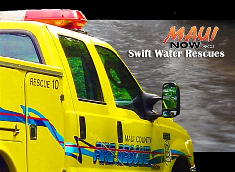 Multiple Swift Water Rescues During Maui Floods Maui Now