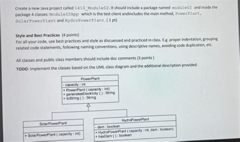 Solved Create A New Java Project Called 1410 Module02 It Chegg