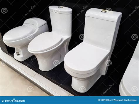 Different Types Of Toilets Stock Photo Image Of Toilets 99399086