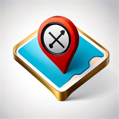 premium photo 3d gps icon pin marker location map pointers