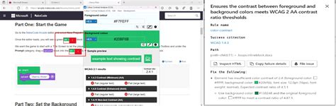 Visual Requirements Make Code Cherry Pickr Color Contrast Of Text On Start With Respect