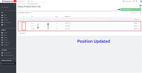 Updating Position Of Your Tabs Classydevs