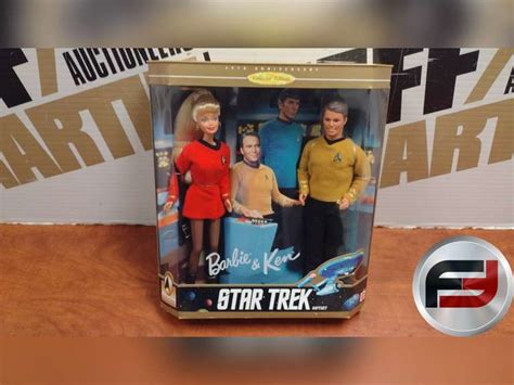 Barbie And Ken Star Trek T Set Collector Edition 30th Freije