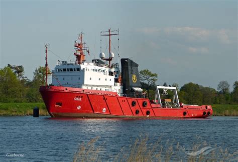 Sima Offshore Tugsupply Ship Skibsdetaljer Og Nuværende Position