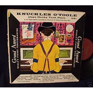 Amazon Knuckles O Toole Plays Honky Tonk Piano Grand Award LP Music