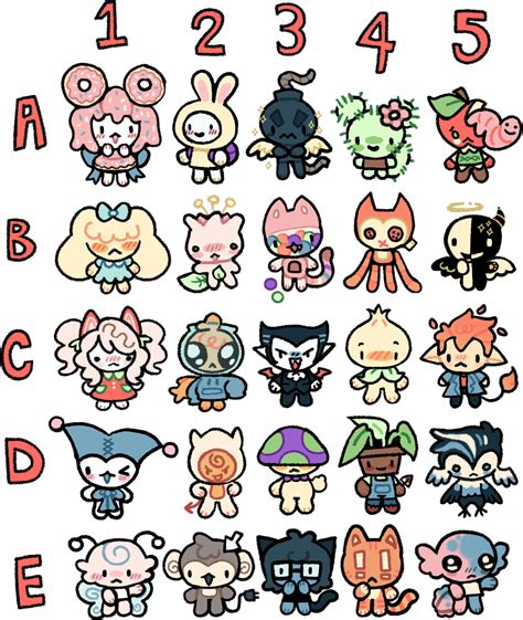 725 Open Chibi Gacha On Toyhouse