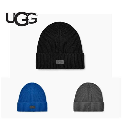 어그 비니 겨울모자 와이드 커프립 햇 Ugg 일본정품 티몬