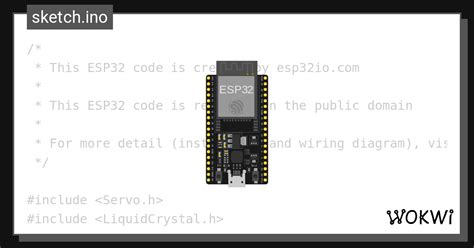 P2 Wokwi Esp32 Stm32 Arduino Simulator