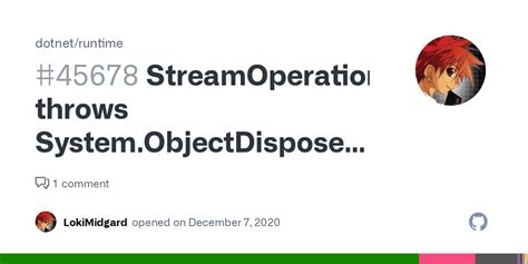 Streamoperationasyncresult Throws Systemobjectdisposedexception When