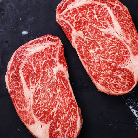Marbled Steak Ribeye Dinner Marks Quality Meats And Gourmet Seafood