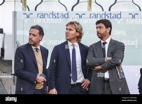 Juventus President Andrea Agnelli Juventus Vice President Pavel Nedved