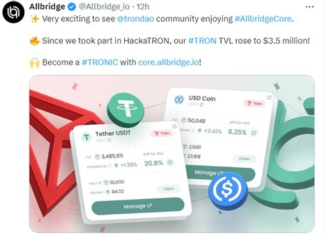 Past Winner Allbridge On Tron Join Hackatron Season 6 R Tronix