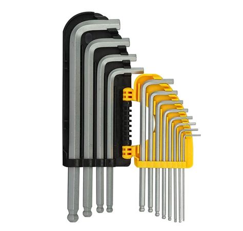 Stanley Ball Point Hex Allen Key Set Long Inches Imperial 94 163 23 12pcs Set