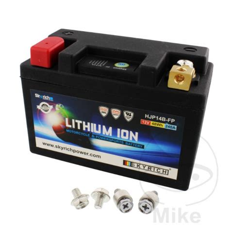 Skyrich Lithium Motorcycle Batteries
