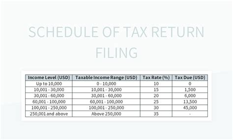 Schedule A Tax Return At Vandavinablog Blog