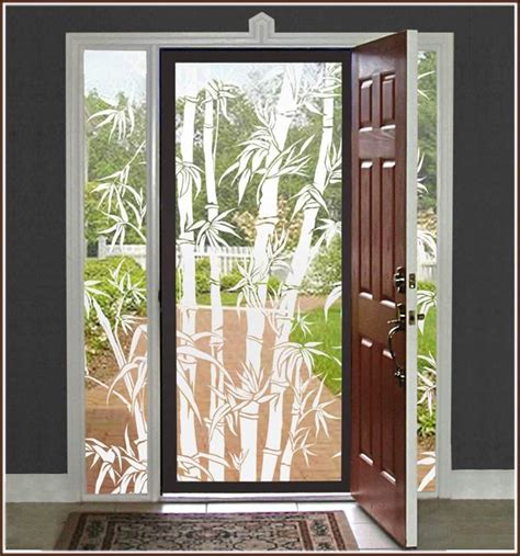 Big Bamboo See Thru Window Film Static Cling Window Film World