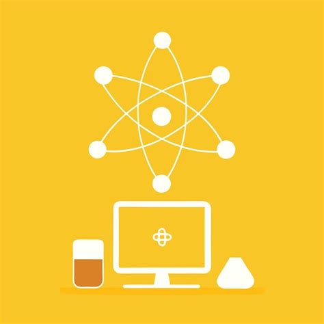 Technology Concept Flat Vector Style Illustration Featuring Research Design Elements Premium