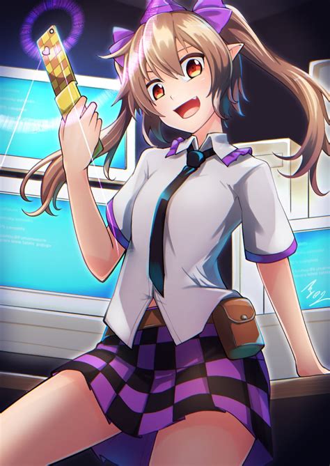 Himekaidou Hatate Touhou And 1 More Drawn By Ashirokumiracle