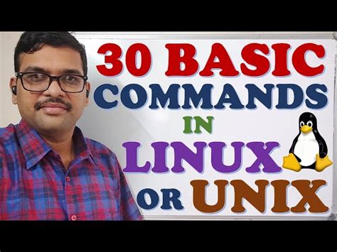 Free Video Basic Commands In Linux Unix Open Source From Sundeep