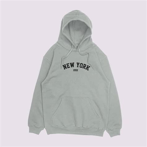 New York Grey Hoodie Chulla Store