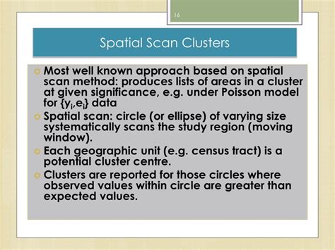 Ppt Measuring Spatial Clustering In Disease Patterns Powerpoint Presentation Id 2526837
