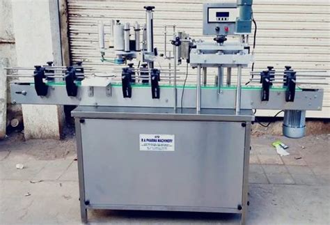 Automatic Square Bottle Labeling Machine Capacity 60 Bph At ₹ 250000